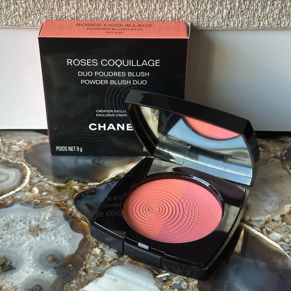 CHANEL | Makeup | Chanel Powder Blush Duo Roses Coquillage Limite ...